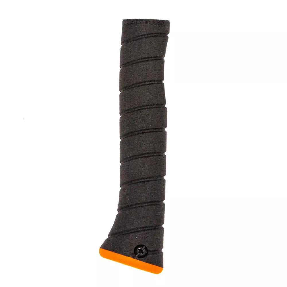 M1/M4 Curved Grip – Black Overlay/Orange Cap – Martinez Tool Co.