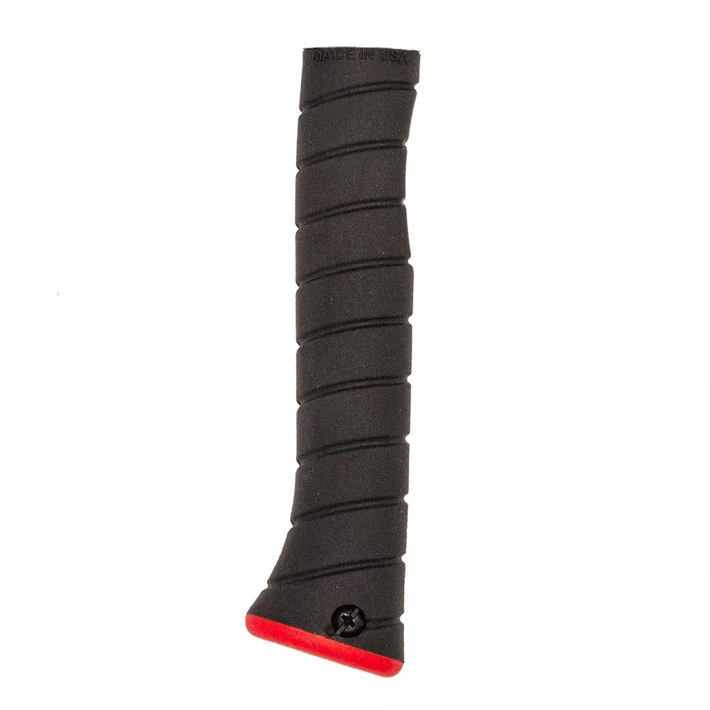 M1/M4 Curved Grip – Black Overlay/Red Cap – Martinez Tool Co.