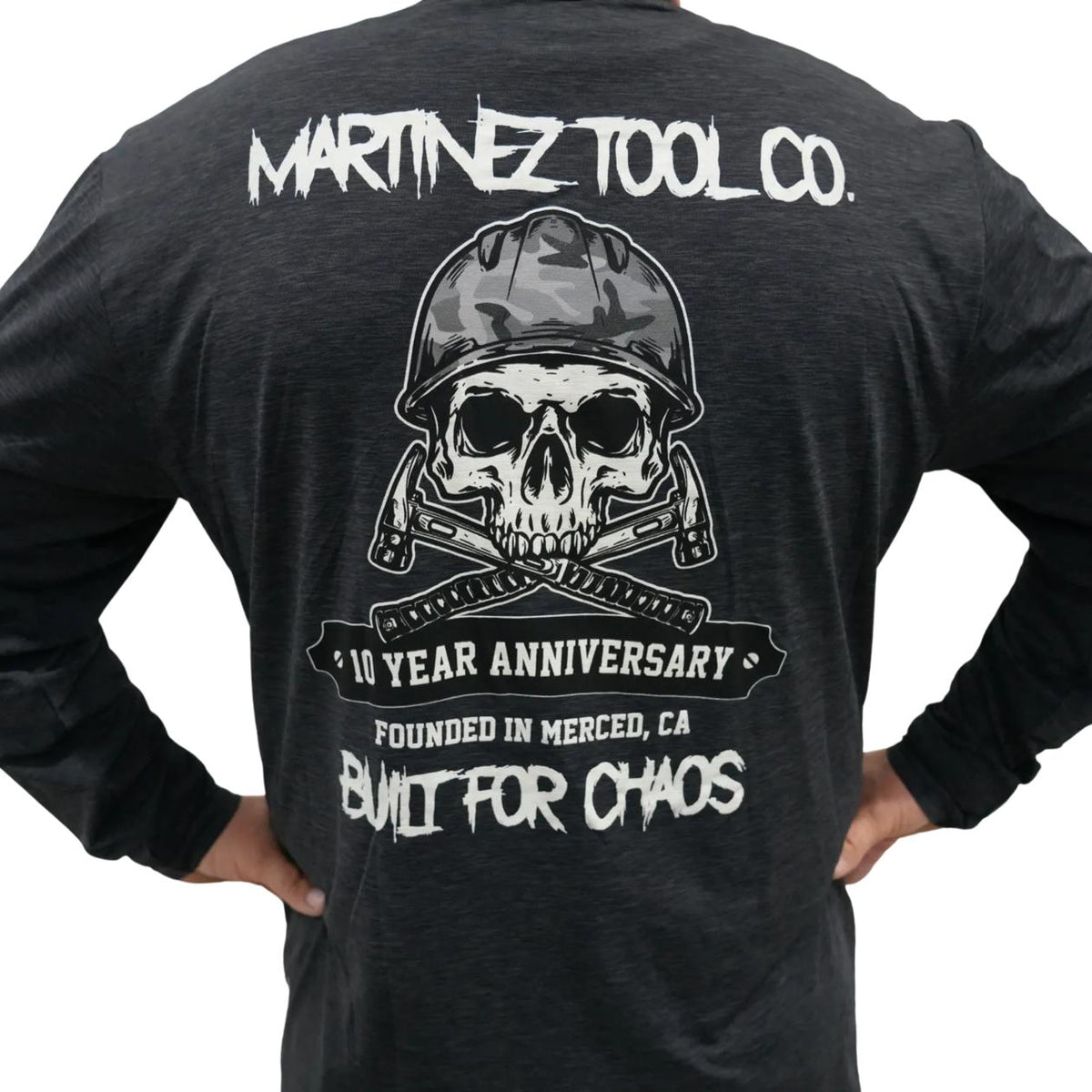 Martinez 10 Year Anniversary Performance Long Sleeve - Charcoal - 2XL ...